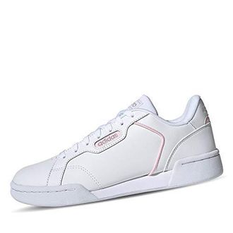 adidas EG2662 Femme Chaussures dentra&icirc;nement crois&eacute;, Ftwwht/Ftwwht/Plamet, 38 EU