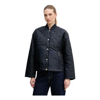 Barbour Wetherby Quilted Jacket - Femme - Vestes - Bleu - Taille: 42 FR