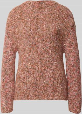 Vila Relaxed Fit Strickpullover aus elastischem Woll-Mix