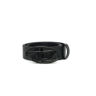 Diesel Oval D Lederg&uuml;rtel - - Accessories - Herren - Schwarzk - XL