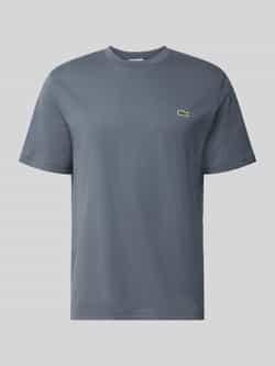 Lacoste Regular Fit T-Shirt aus reiner Baumwolle