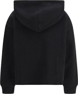 Maison Margiela Cotton Brushed Hoodie - Black