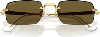 Ray-Ban unisex, Accessoires, Jaune, Taille: 54 MM 0Rb3928