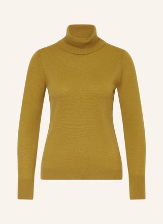 Darling Harbour Darling Harbour Rollkragenpullover Aus Cashmere gelb