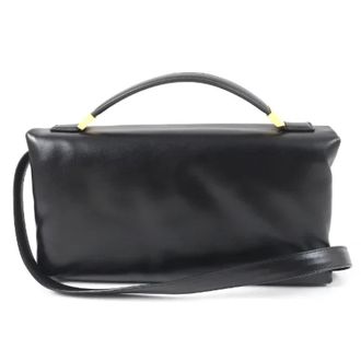 Marni Pre-owned Leder Handtaschen - - Pre-owned - Damen - Schwarzk - ONE SIZE