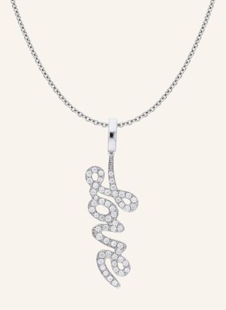 Cada Cada Kette Tiny Love Writing silber