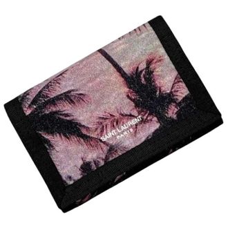 Saint Laurent unisex, Pre-owned, Multicolore, Taille: ONE Size Portefeuille Vintage Pre-owned