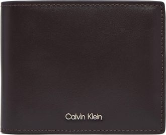 Calvin Klein Geldb&ouml;rse Calvin Klein Raised Billfold W/ Coin LV04D1163G Braun