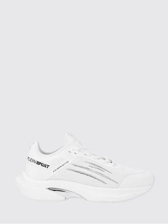 Plein Sport PS/Sprint-78 Zweifarbige Mesh-Sneakers mit gedrucktem Logo