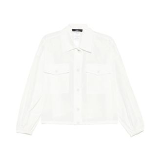 Max Mara Damen, Jacken, Wei&szlig;, MGr&ouml;&szlig;e