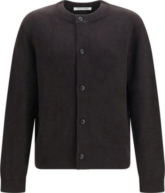 Sunflower Cardigan Boutonn&eacute;e - Homme - Pulls - Brun - Taille: L