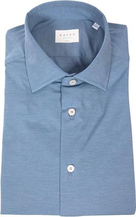 Xacus Homme, Chemises, Bleu, Taille: M Active Shirt