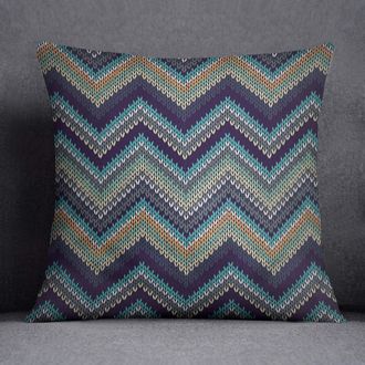 Bonamaison Le Jardin du Lin Kissenh&uuml;llen, Cotton, Mehrfarbig, 45x45