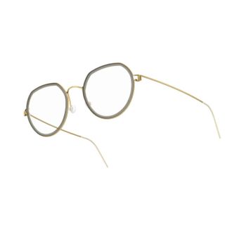 Lindbergh unisex, Accessoires, Gris, Taille: 47 MM Gillian 47-20 Frame