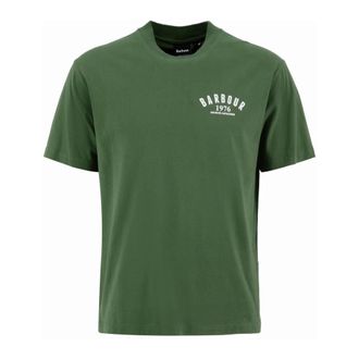 Barbour Homme, Tops, Vert, Taille: 4XS T-Chemises