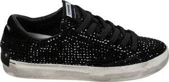 Crime London Femme, Chaussures, Noir, Taille: 38 EU Distressed Baskets