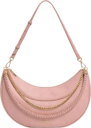 Twinset Femme, Sacs, Rose, Taille: ONE Size Sac Hobo