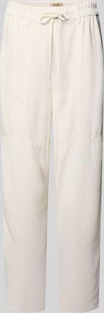 Mos Mosh Straight Fit Stoffhose aus reinem Lyocell Modell Maison