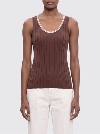 Brunello Cucinelli Top Femme couleur Bordeaux