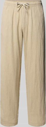 Redefined Rebel Hose aus Leinen-Baumwoll-Mix mit elastischem Bund