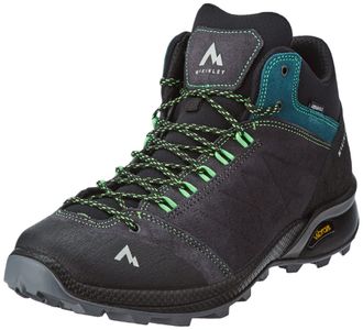 McKinley McKinley Herren Wyoming II Wanderstiefel, Anthracite/Blue/Gree, 47 EU Schmal