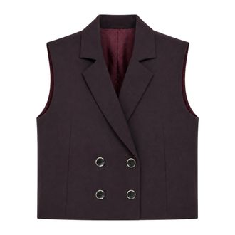 Nine In The Morning Liora Vest - - Suits - Damen - Braun - M