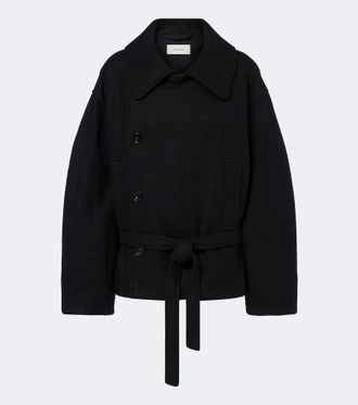 Christophe Lemaire Manteau en alpaga et laine
