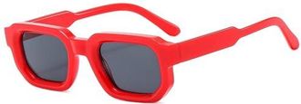 Generic Lunettes De Soleil Sport For Hommes, D&eacute;coratives For Femmes, For Les Vacances En Plein Air(Red)