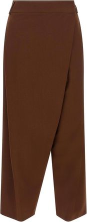 Alberto Biani Pantalons D&eacute;contract&eacute;s - Marron