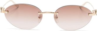 Cartier Panth&egrave;re Sonnenbrille - Gold