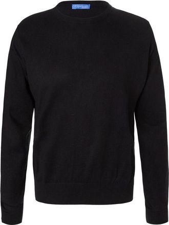 Cipriani Herren Pullover schwarz unifarben
