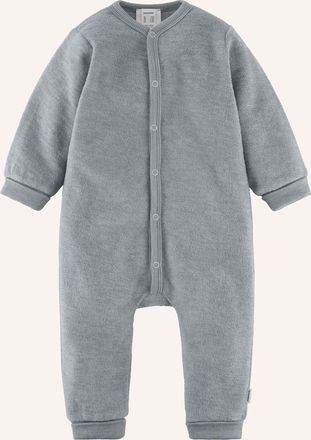 Hessnatur Hessnatur Hessnatur Wollfrottee Overall Aus Reiner Bio-Merinowolle blau