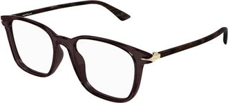 Montblanc Montblanc, Homme, Accessoires, Brun, Taille: 52 MM Optical Frame