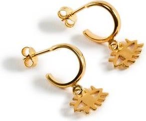 Hermina Athens Boucles doreille Tiny Eye Mini Hoop