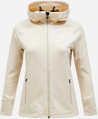 Peak Performance Damen Kapuzensweat W Rider Zip Hood-SAND FOG-SAND FOG