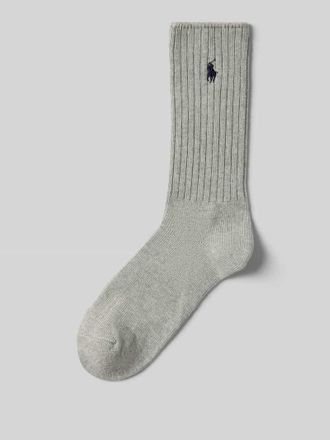 Ralph Lauren Socken mit Label-Stitching Modell CREW SOCK