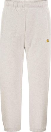 Carhartt Work in Progress Pantalon de jogging en sweat avec logo brod&eacute;