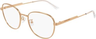 Bottega Veneta Femme, Accessoires, Jaune, Taille: 53 MM Lunettes de soleil Papillon