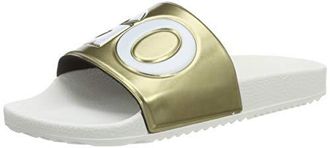 HUGO BOSS Femme Timeout_Slid_MT Mules, Or (Gold 710), 35 EU