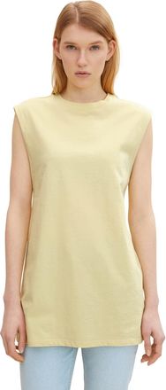 Tom Tailor Damen Langes Basic T-Shirt 1031494, 29567 - Soft Lime, M