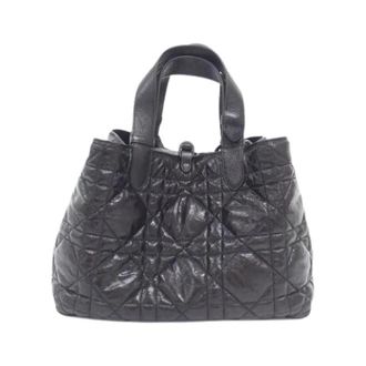 Dior Sac cabas en cuir Pre-owned - Femme - Pre-owned - Noir - Taille: ONE Size