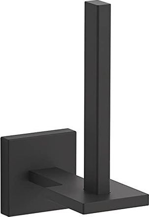 Kohler K-23289-BL Square Toilet Paper Holder, Matte Black