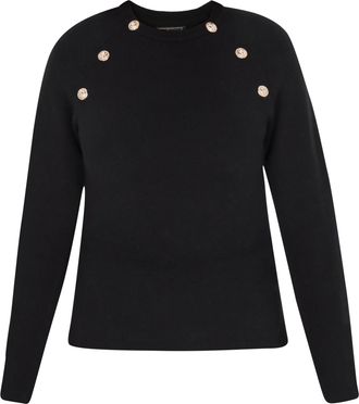 Faina Pullover Frauen Schwarz