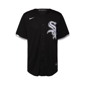 Nike Schwarzes White Sox Offizielles Alternativtrikot - - Sport - Herren - Schwarzk - S