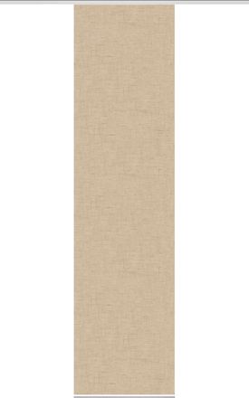 Home Wohnideen 84698 Schiebegardine PIVE, Digitaldurck auf Dekostoff in Seidenoptik, Farbe:Sand, Gr&ouml;&szlig;e:245 x 60 cm, Anzahl:1x