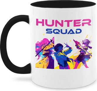 Shirtracer Tasse Tassen 325ml - Anime - Hunter Squad - D&auml;monen K-Pop Fan Merch - 325 ml - Schwarz - anime-tasse geschenk kpop anime-tassen k pop hunters demonhun