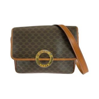 Celine Sac bandouli&egrave;re en plastique Pre-owned - Femme - Pre-owned - Brun - Taille: ONE Size