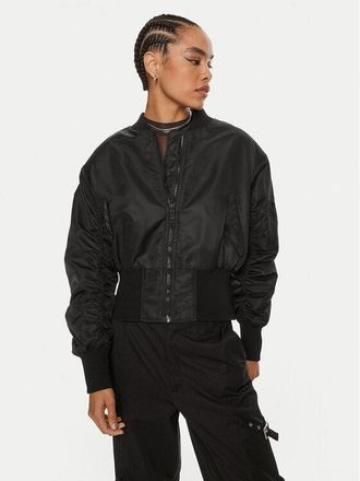 HUGO BOSS Hugo Bomberjacke Falynn-1 50517107 Schwarz Relaxed Fit