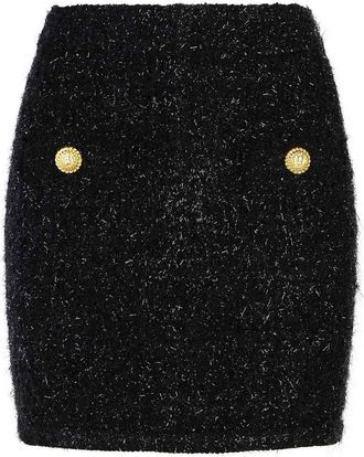 Balmain Minirock - Schwarz