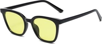 Generic Lunettes De Soleil Polaris&eacute;es Vintage &Agrave; Petite Monture For Femmes, Id&eacute;ales For Les Vacances, Les Trajets Domicile-travail Et Le Sport.(Yellow)